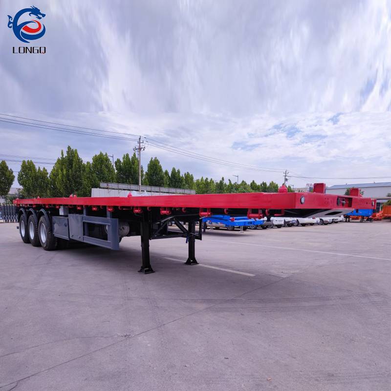 40ft Container Flatbed Trailer Factory_Manufacturer_Supplier - Shandong ...