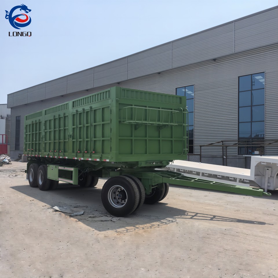 3 Axle Fence Full Trailer Drawbar Factory_Manufacturer_Supplier ...